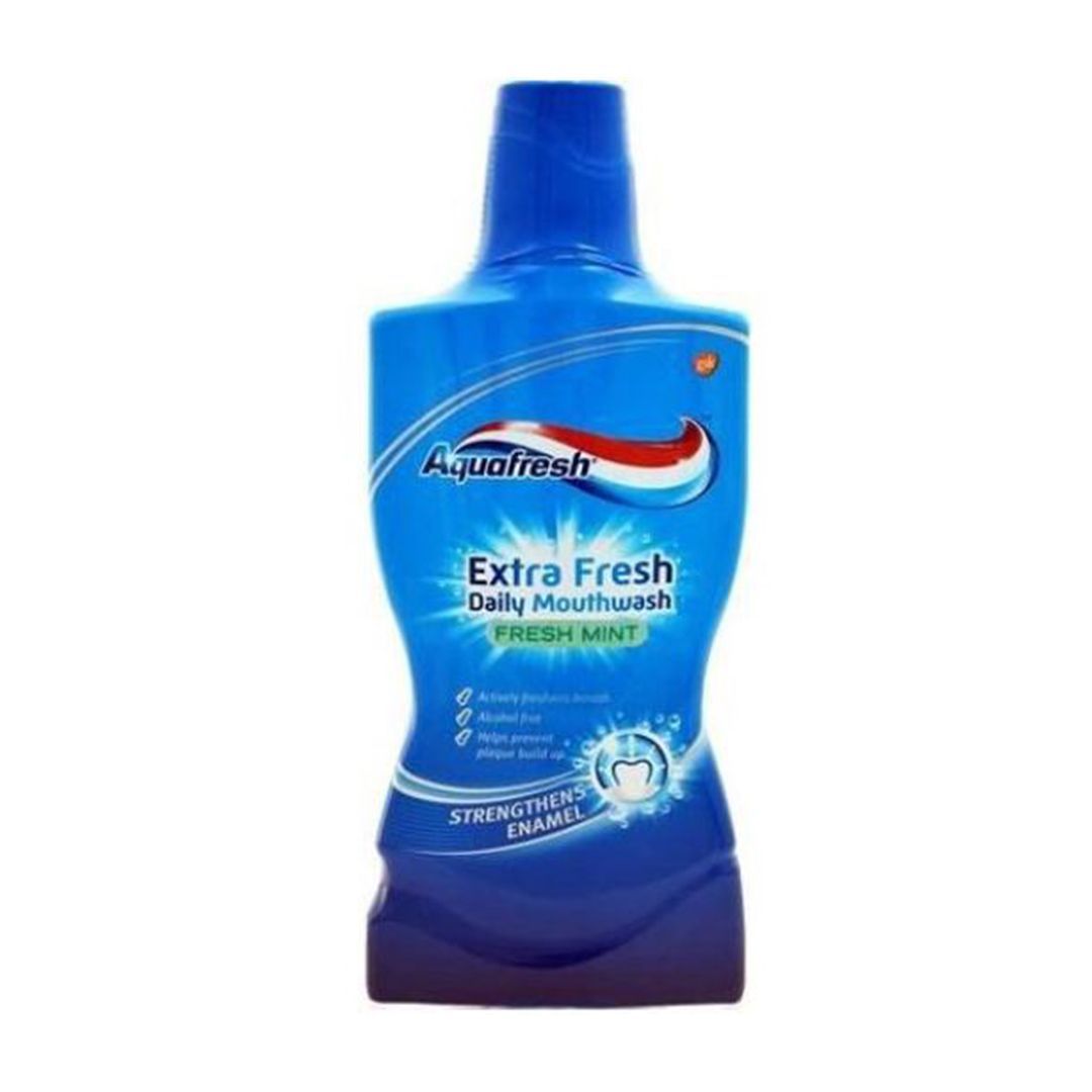 Aquafresh Mouthwash Fresh Mint New 500ml – Markitt